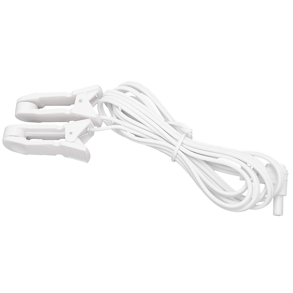 5pcs / Bag 2.35mm Electrode Wire, Ear Clip Electrode Wires Cable for TENS Unit Physiotherapy Machine