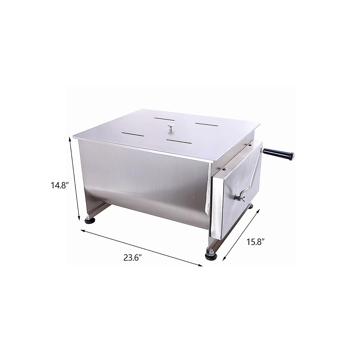 Hakka 60lb/30L Double Axis Manual Meat Mixer
