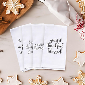 Michael Grace Gifts Decorative Kitchen Towels - Cute Kitchen Towels with Sayings, Cute Tea Towels for Kitchen, Cute Dish Towels, Perfect for Housewarming Gift Christmas Mothers Day Birthday