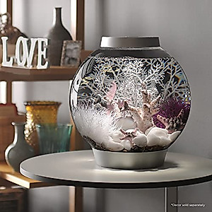 Classic 15 Aquarium with Standard Light - 4 Gallon, Silver