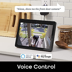 Geeni Hawk 3 HD 1080p Outdoor Security Camera, IP66 Weatherproof WiFi Surveillance with Night Vision, 2-Way Audio, and Motion Detection - Works with Alexa and Google Home, No Hub Required (2-Pack)