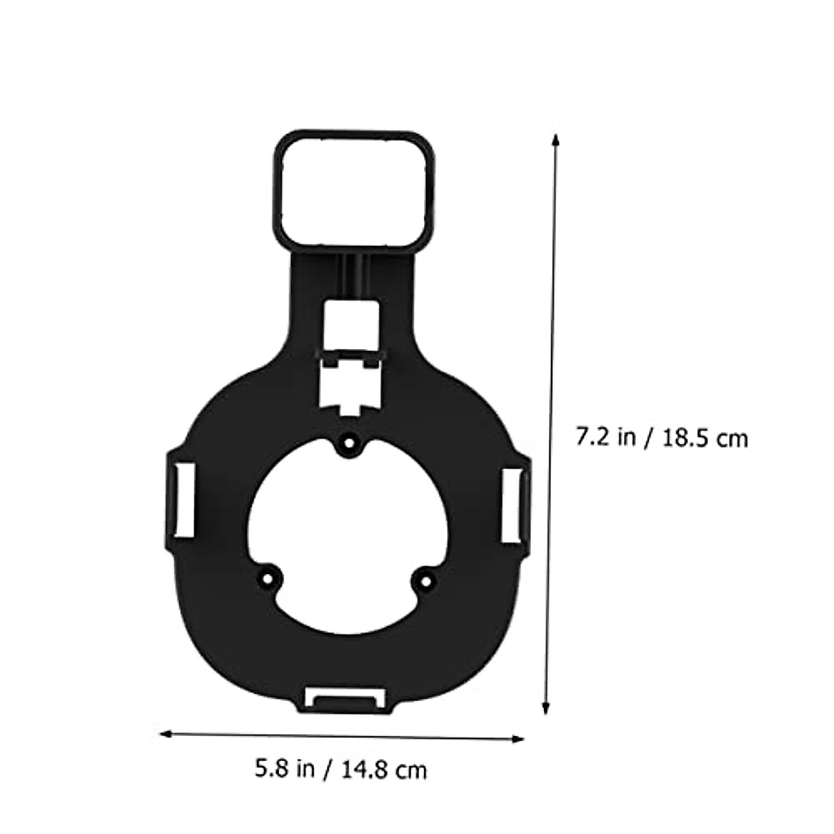 KOMBIUDA Router Wall Mount Router WiFi Wall Mount Wireless Router Bracket Wall Mounted Router Shelves Wall Mount Clothing Rack Multi-Functional Router Rack pro Hanging Hanger abs