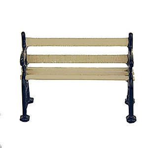 Beaupretty Garden Village Patio Park Bench 1: 24 Dollhouse Miniature Furniture