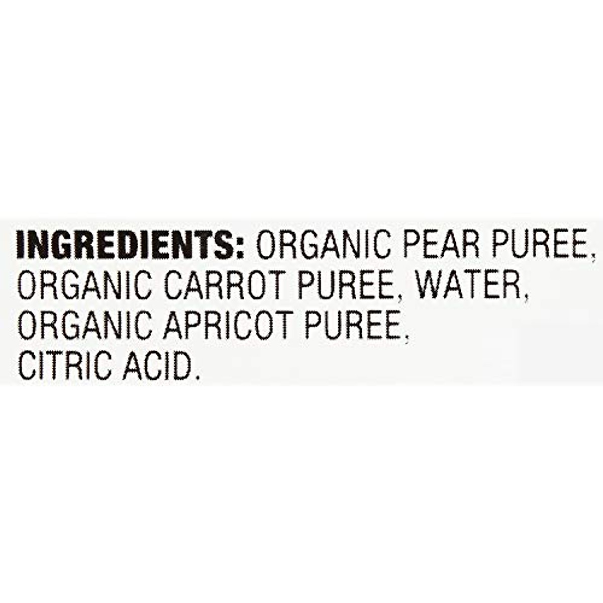 Earth's Best Pear Carrot Apricot Organic, 4.2 Oz Pouch