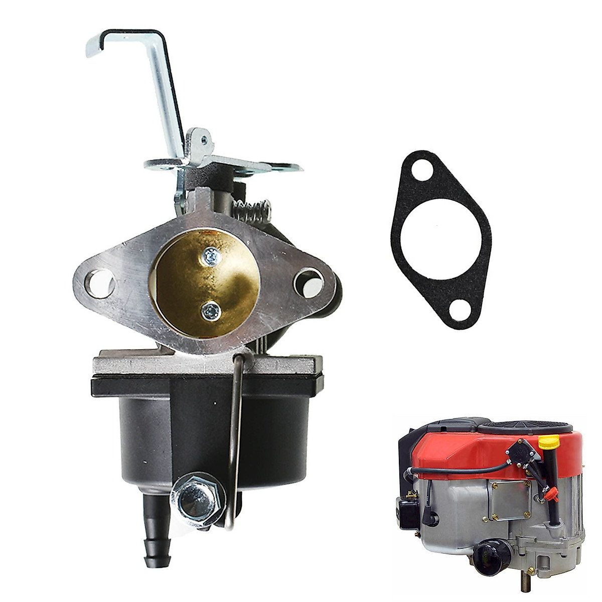 munirater Carburetor Carb with Gasket Replacement for Tecumseh TC-640221 OV691EA TVT691 Small Engine