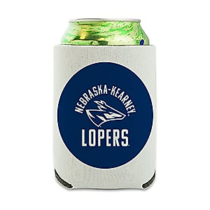 University of Nebraska at Kearney Lopers Logo Can Cooler - Drink Sleeve Hugger Collapsible Insulator - Beverage Insulated Holder