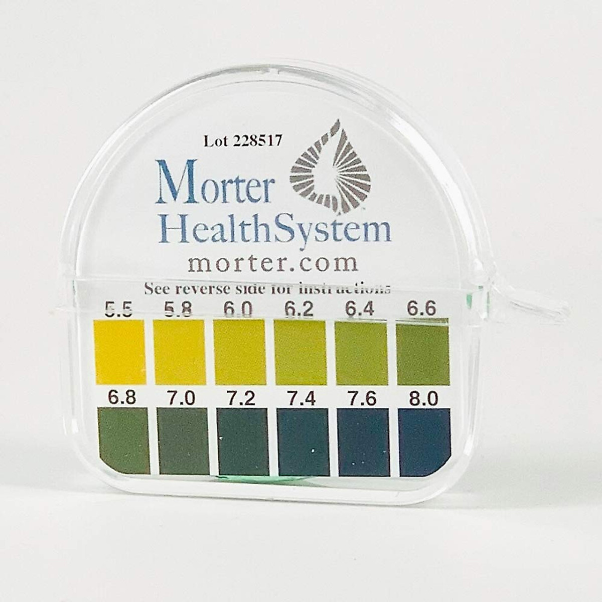 pH Testing Paper (2 Rolls) Morter HealthSystem Best Process Alkaline — Urine & Saliva Testing Paper for Alkaline & Acidity Analysis (8.33 FT - Approximately 100 Uses Per Roll)