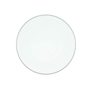 Double Convex Lens, 200mm Focal Length, 3" (75mm) Diameter - Spherical, Optically Worked Glass Lens - Ground Edges, Polished - Great for Physics Classrooms - Eisco Labs