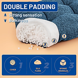 sutailocus Bench Cushion Bench Cushions for Indoor Furniture,Non-Slip Tufted Outdoor Bench Cushion,Window Seat Cushions Indoor,for Piano/Patio Bench,Memory Foam(Custom Size)