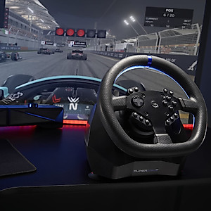 SUBSONIC Superdrive - SV950 steering wheel with pedals and paddles for Xbox Serie X/S, PS4, Xbox One, PC (programmable for all games)
