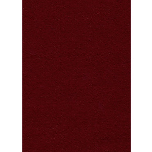 Burgundy Red - Wool Felt Oversized Sheet - 20% Wool Blend - 1 12x18 inch Sheet