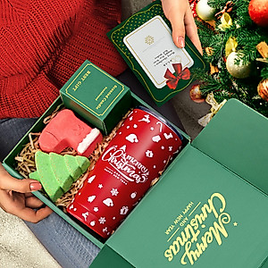 Gifts for Women Christmas, Birthday Gifts for Women - Best Friend Sister Wife Mom Grandma Coworker Boss Teacher Nurse, Christmas Stocking Stuffers for Women, Xmas Tumbler Presents Set