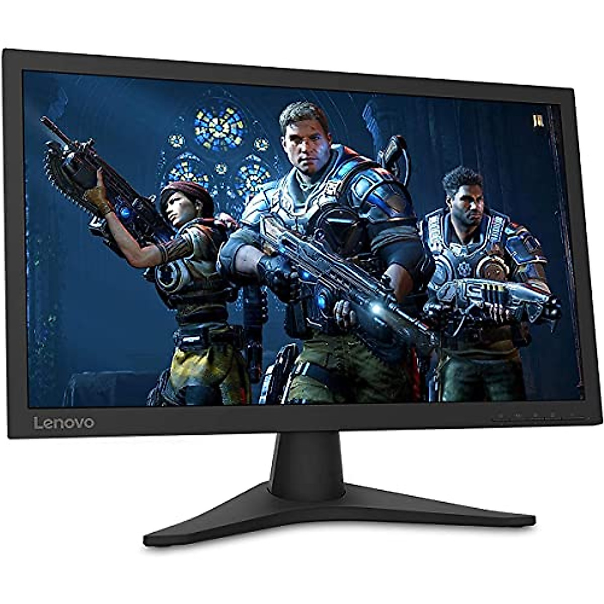 Lenovo G24-10 23.6-inch Gaming Monitor, FHD, TN Panel, LED Backlit, NVIDIA G-SYNC Compatible, 144Hz, 1ms Response, HDMI, DP, Low Blue Light, Anti-Glare