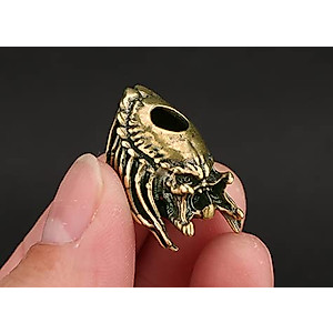 2pc Iron-Blooded Orphans Brass Bead Keychain Pendant Copper Paracord Bracelet Accessories EDC DIY Paracord Bead Paracord Accessories