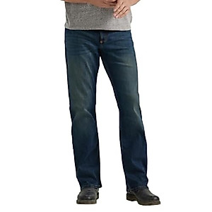 Wrangler Authentics Men's Relaxed Fit Boot Cut Jean, Dirt Road, 32W x 34L