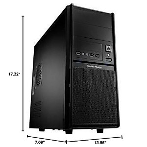 Cooler Master RC342KKR400U3 Elite RC-342 Computer Case Black