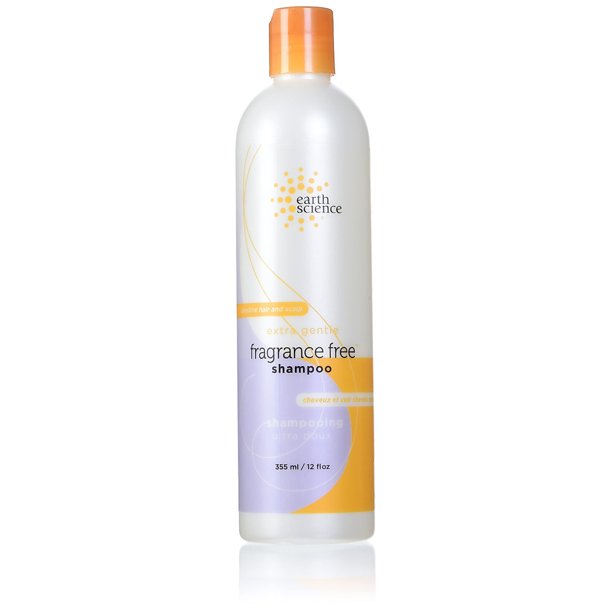Earth Science Fragrance Free Shampoo, 12-Ounce Bottles (Pack of 3)