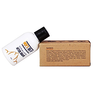 Aftershave for Men 4.0 oz After Shave Balm Made With Organic and Natural Vegan Plant Ingredients - Post Shave Lotion for Sensitive Skin Eliminates Razor Burns, Calms Irritation & Cools Skin, Himalaya