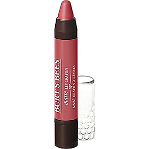Burt's Bees 100% Natural Origin Moisturizing Matte Lip Crayon, Niagara Overlook - 1 Crayon