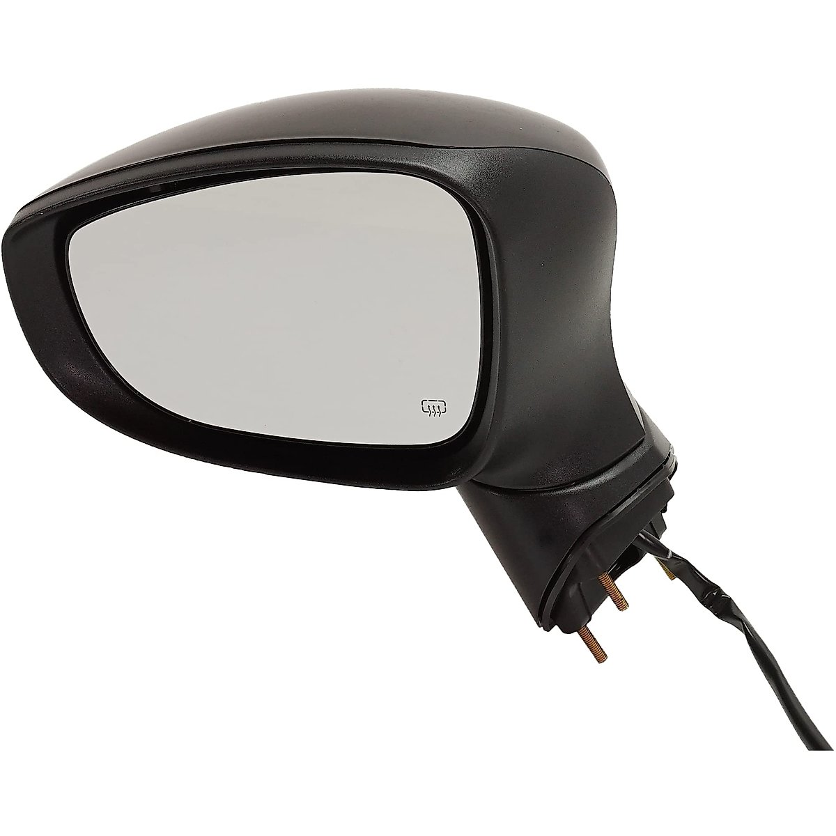 Kool Vue Driver & Passenger Side Power Heated Mirrors for Chrysler Pacifica 2017-2019 Without Signal Light & Blind Spot Monitor Paintable For Models Without One Touch Open/Close Feature