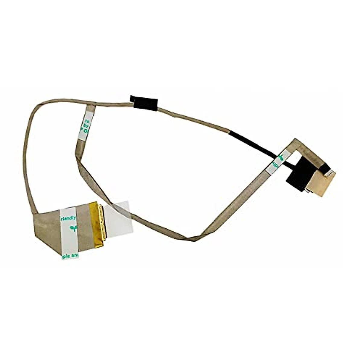 Replacement Laptop Screen Cable Wire Display Cable LED Power Cable Video Screen Flex Wire for ACER for TravelMate C214 Black