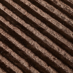 Madison Park Duke Luxury Long Faux Fur Throw Brown 50*60 Premium Soft Cozy Brushed Long Faux Fur For Bed, Coach or Sofa