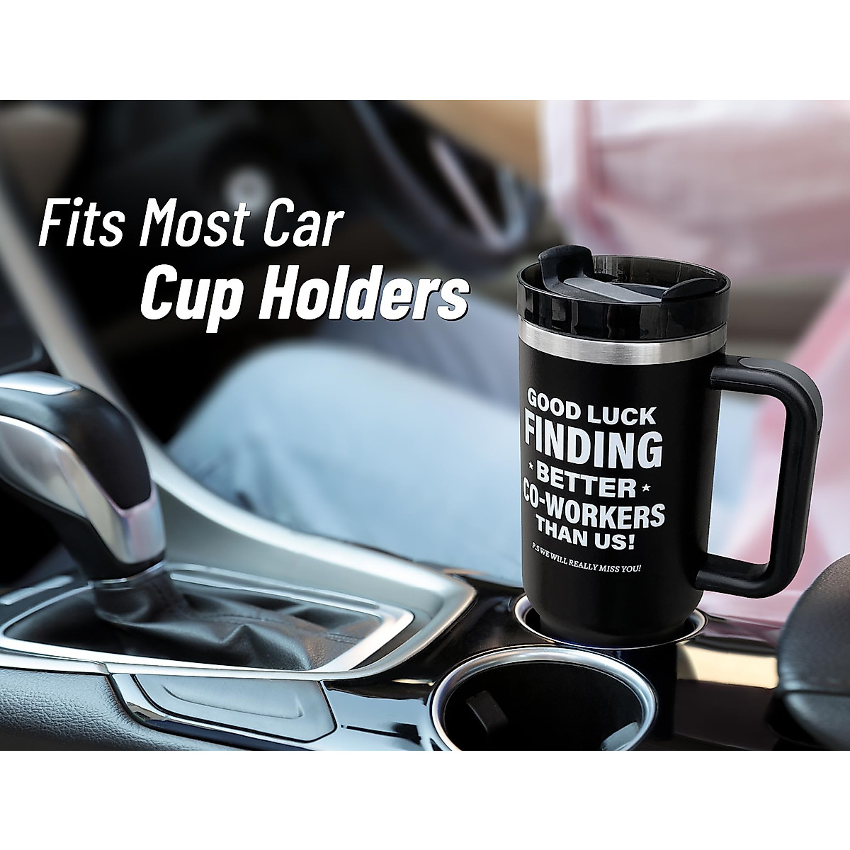 DLOCCOLD Farewell Gifts for Coworkers, Going Away Leaving Gift For Coworker, Good Luck Finding Better Coworkers Than Us Gifts For Colleagues, Boss, Friends, Men, Women, 40oz Tumbler, Dark Grey