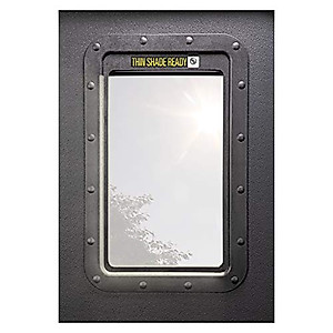 Thin Shade™ Ready for Prepped Lippert™ Entry Doors,Black