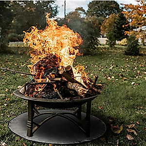 Deck Protector - Fireproof Mat Fire Pit Pad Deck Protector Great for Base, BBQ Mat, Patio Shield, Deck Defender - Fire Retardant Resistant mat for Outdoors - Charcoal Grill – 30 Inch