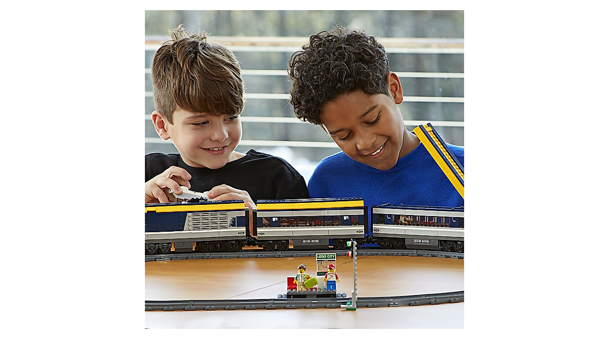 LEGO City Passenger Train 60197 Set with Remote Control - Fun for All Ages