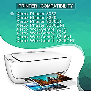 GREENBOX Remanufactured 106R02777 Toner Cartridge Replacement for Xerox Phaser 3260 3260DI 3260DNI, WorkCentre 3215 3215NI 3225 3225DNI Toner Bundle (3,000 Pages High Yield, 1 Black)