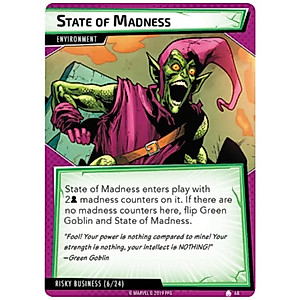 Marvel Champions The Card Game The Green Goblin SCENARIO PACK - Superhero Strategy Game, Cooperative Game for Kids and Adults, Ages 14+, 1-4 Players, 45-90 Min Playtime, Made by Fantasy Flight Games