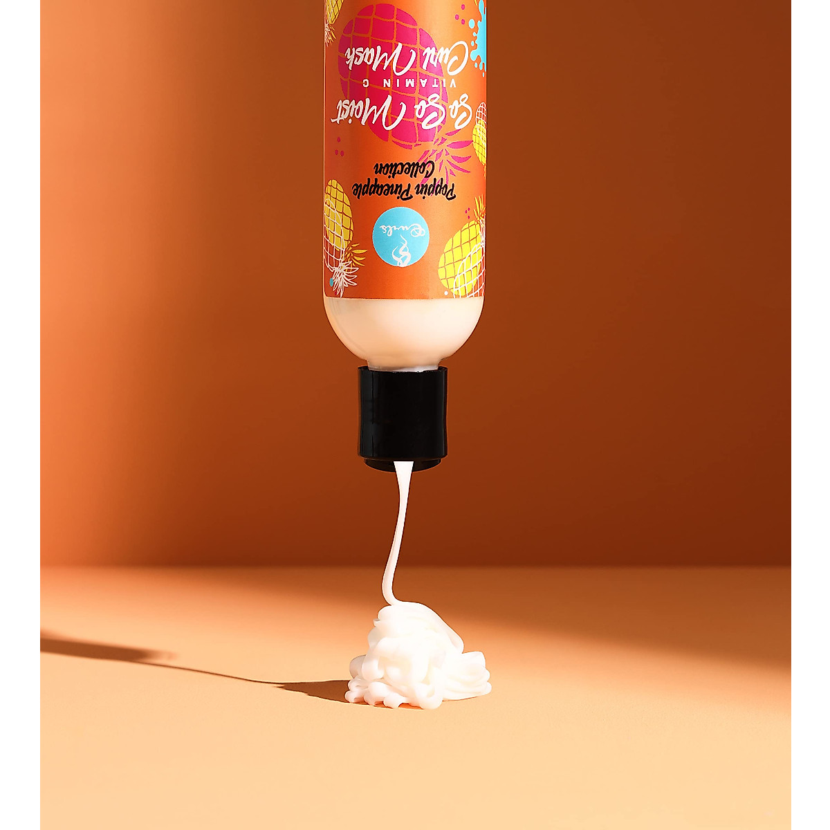 Curls Poppin Pineapple So So Clean Vitamin C Wash - Rejuvenating, Hydrating, and Cleansing - Hair and Scalp Shampoo - For Wavy, Curly, and Coily Hair Types, 8 Ounces