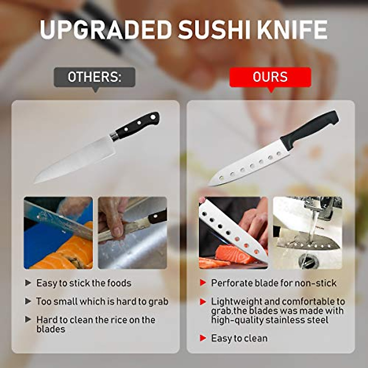 29 PCS Sushi Making Kit,DIY All In One Sushi Bazooka Maker with Bamboo Sushi Mat,Bamboo Chopsticks,Spreader, Sushi Knife,Cotton Bag,Sauce Dishes,Perfect for Beginners and Professionals