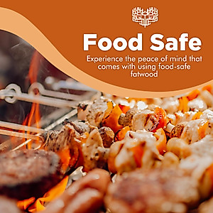 ENERGITA Premium Fatwood Fire Starter Sticks |100% All Natural 125 Sticks | FireStarters for firepits | Weather Proof FatWood Kindling Fire Starters | Safe and Easy to use, 10lb Box