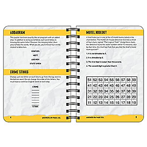 Brain Games - To Go - Forensic Puzzles: Investigate Crime Puzzles - Match DNA and Fingerprints - Decode Clues - Figure Out Who Done It