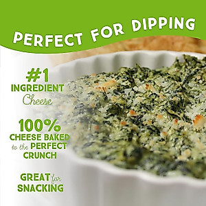 Whisps Cheese Crisps Parmesan Cheese | Protein Chips | Healthy Snacks | Protein Snacks, Gluten Free, High Protein, Low Carb Keto Food (2.12 Oz, 3 Pack)