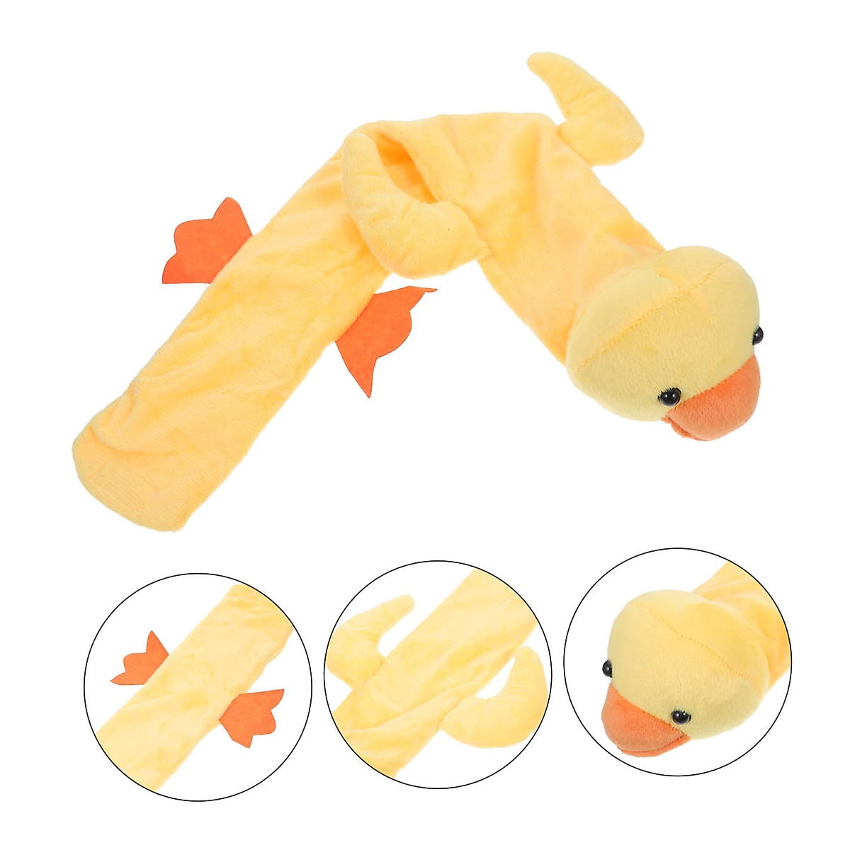 UTHCLO Stethoscope Case Cartoon Stethoscope Sleeve Animal Stethoscope Protector Animal Plush Stethoscope Sleeve Stethoscope Accessories Doctor Stethoscope Cover ， Yellow