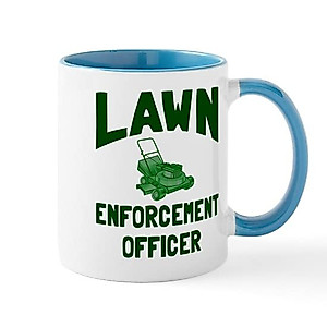 CafePress Lawn Enforcement Officer Mug Ceramic Coffee Mug, Tea Cup 11 oz