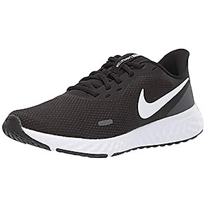 Nike Women's Revolution 5 Running Shoe, Black/White-Anthracite, 7 Regular US