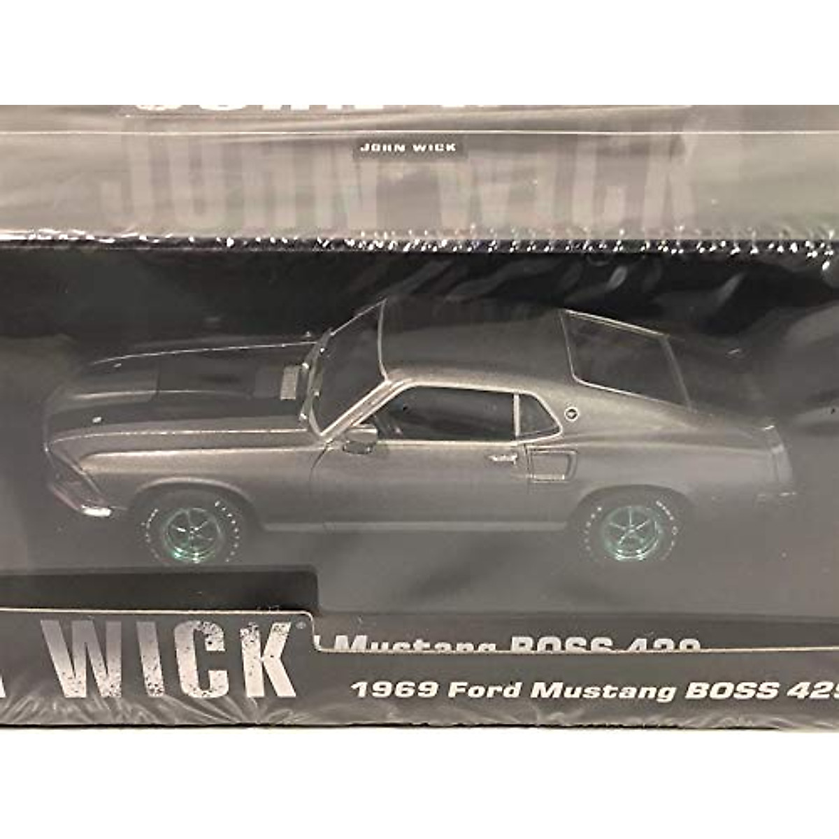 Greenlight 86540 1: 43 John Wick (2014) - 1969 Ford Mustang Boss 429 Die-cast Vehicle, Multicolor