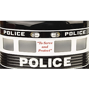 Bachmann Trains - EGGLINER Powered Track Vehicle - Police - Large G Scale (96286)