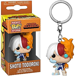 Funko Pop! Keychain: My Hero Academia - Todoroki, Multicolor, 2 inches, (Model: 48174)