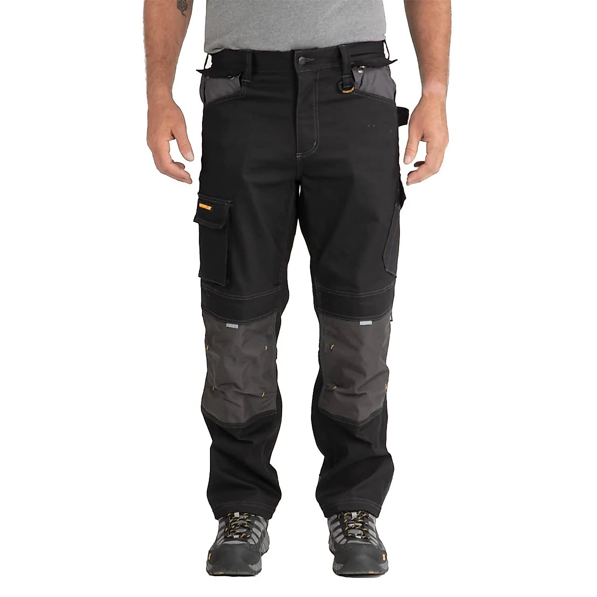 Caterpillar Men's H2O Defender Pant (Regular and Big & Tall Sizes), Black/Graphite, 28W x 30L