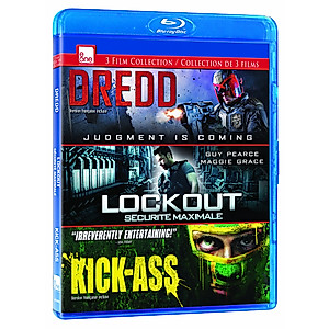 Dredd / Lockout / Kick-Ass (3-Film Collection) (Blu-ray)