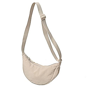 Sling Bags for Women Crossbody Sling Bags for Women Small Sling Bag Cute Crossbody Bags for Women (Beige)