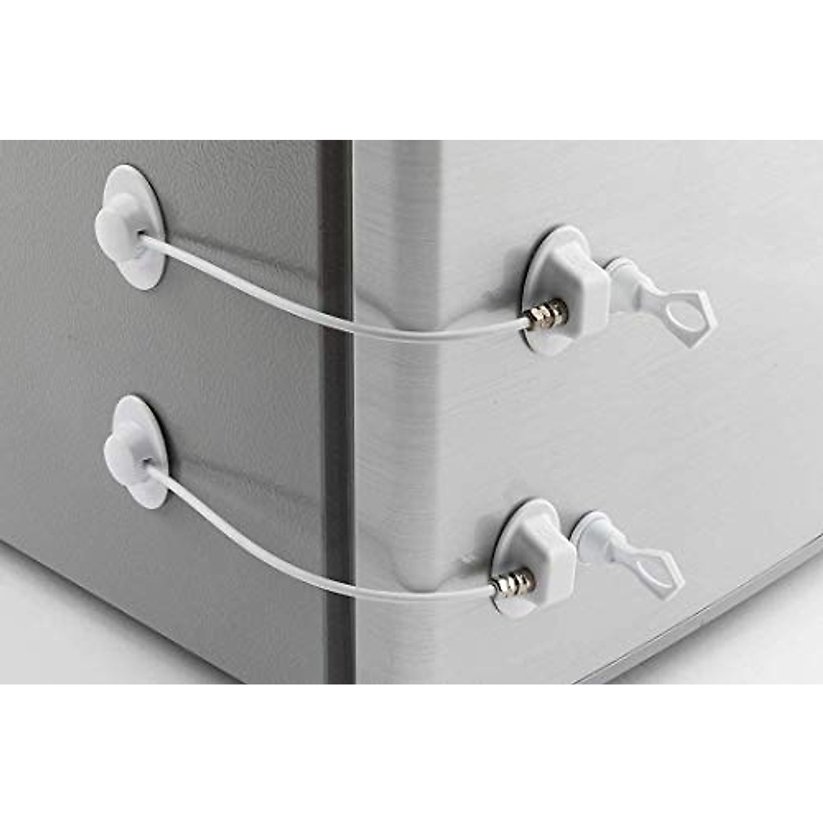 Urban August Adhesive Magnetic Lock – Childproofing & Baby Safety Durable, Heat Resistance, Easy to Install with Heavy Duty 3M Adhesive Tape, Best for Cabinets, Drawers, Doors & refrigerators (Black)