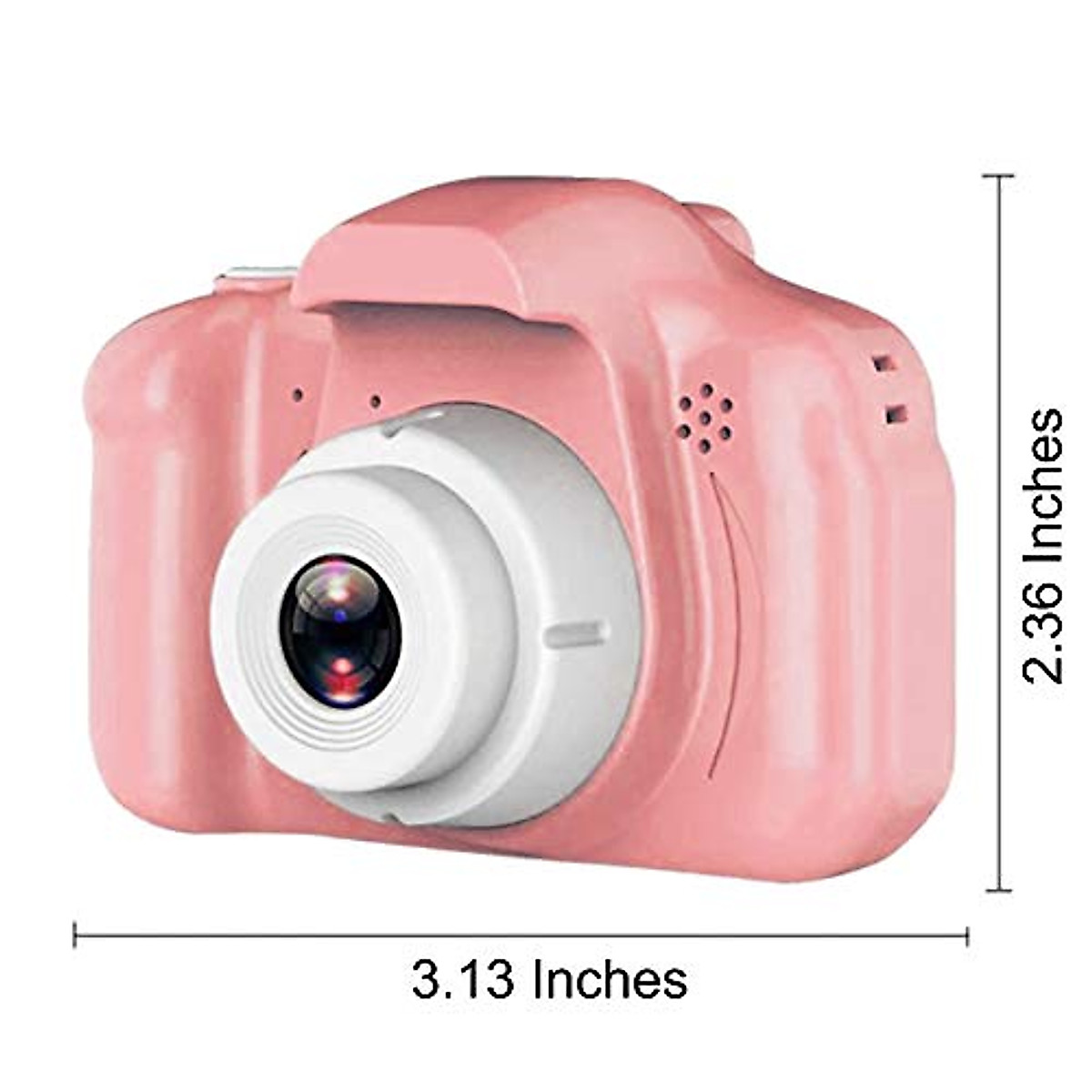 Banaza Kids Camera with Case – Camera for Kids with 32GB SD Card and Case Included | Kids Digital Camera | Best Birthday Gift for 3-6 Year Old | Toddler Video Recorder with 1080P HD 2 Inch LCD (Pink)
