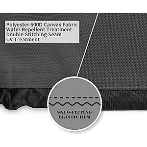 Adamoss Generator Cover for iGen4500 and Predator 3500, Heavy Duty Thicken 600D Polyester with Elastic Drawstring, Weather/UV Resistant (24”L x 18”W x 20”H)