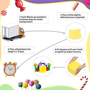 MODEREVE Foam Blocks for Toddlers, Soft Building Blocks for Toddlers Colorful Stacking Blocks for Kids - 18 Pieces